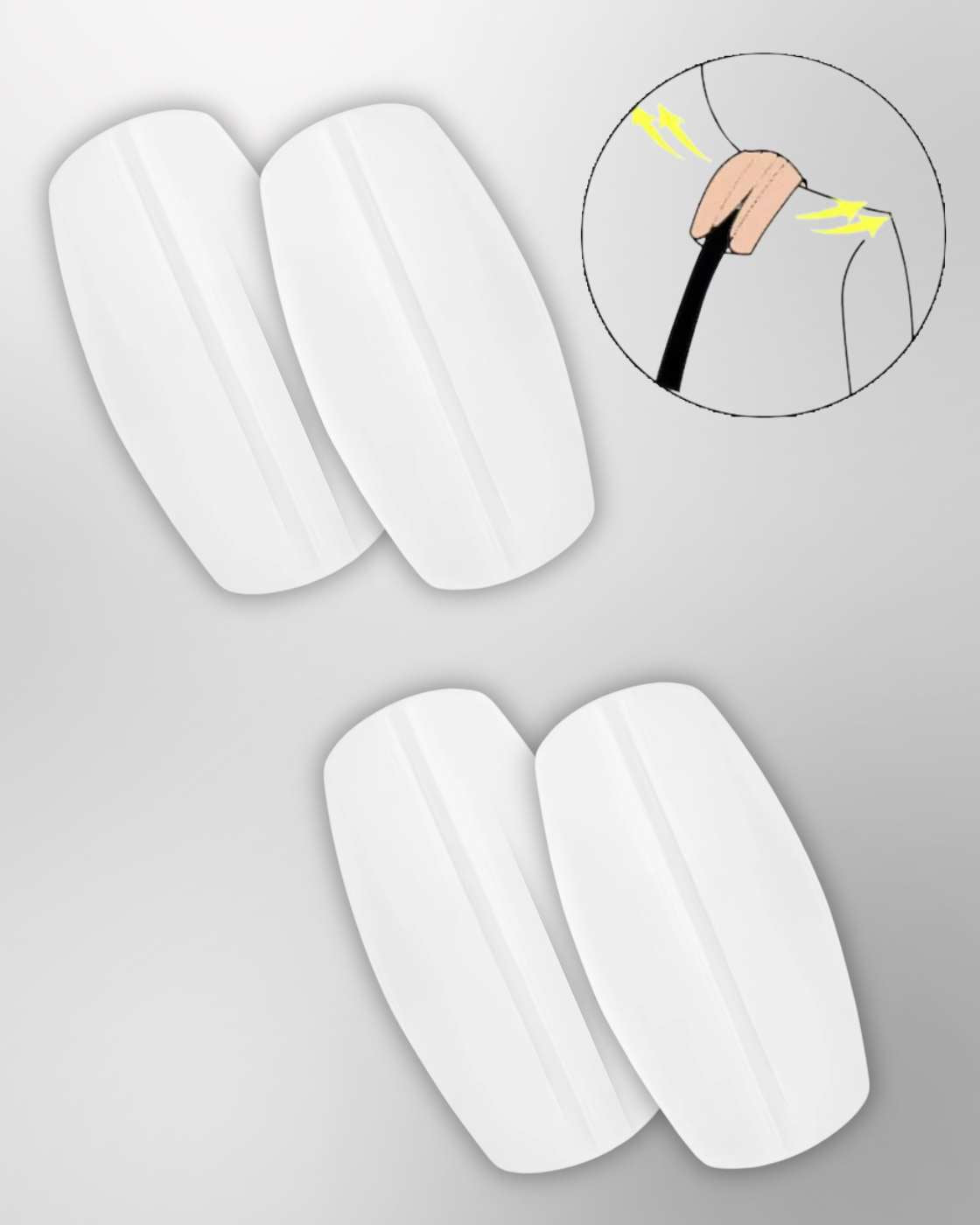 InvisiCare-Schulterkissen (2 Paar) – InvisiWear